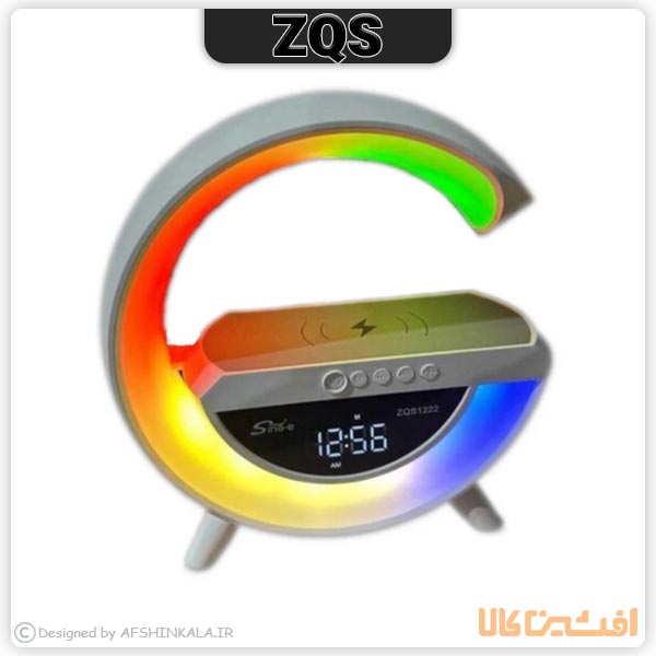 اسپیکر ZQS مدل 1222 (مجهز به ساعت)